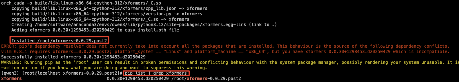 xFormers wasn‘t build with CUDA support，GPU compute capability，xformers源码构建符合本地GPU算力版本_xformers ...