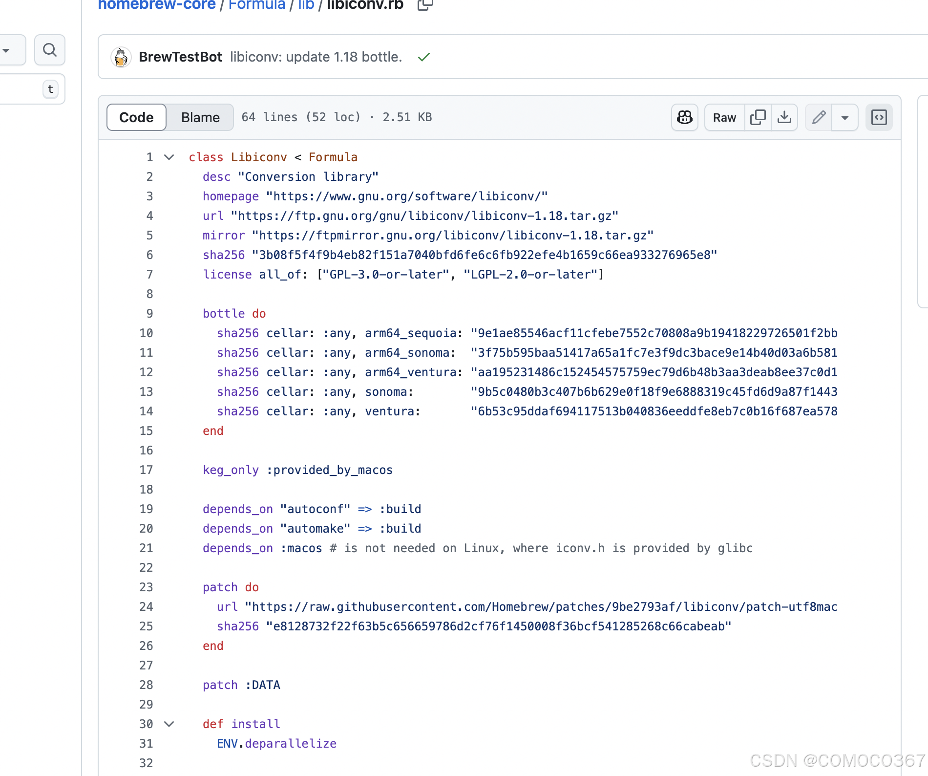 macos直接编译出来的libiconv1.18库不能使用_aclocal-1.16 is missing-CSDN博客