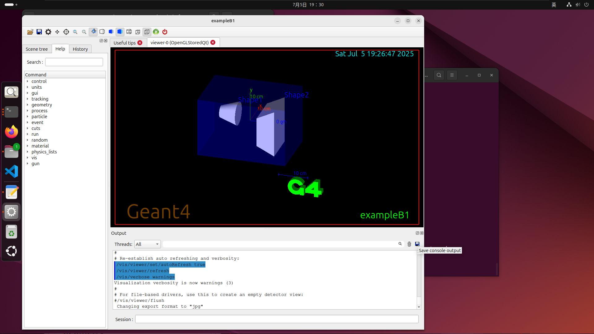 关于Ubuntu上Geant4安装＆可视化窗口不能显示的问题_geant4可视化不出图像-CSDN博客