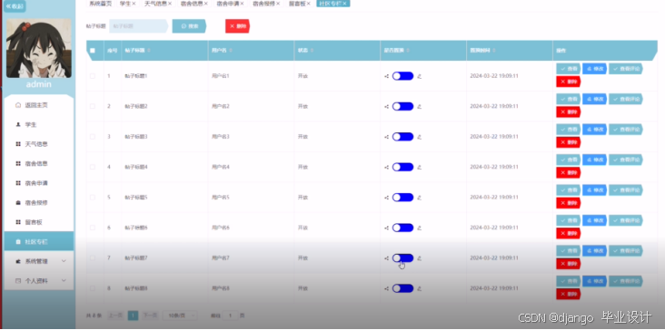 计算机毕业设计springboot学生宿舍管理系统 基于spring Boot框架的高校宿舍管理系统设计与实现 高校学生宿舍管理系统开发：spring Boot技术的应用与实践 Csdn博客