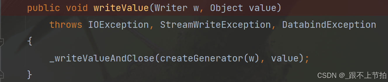 ObjectMapper中 writeValue() 和 writeValueAsString() 的区别-CSDN博客