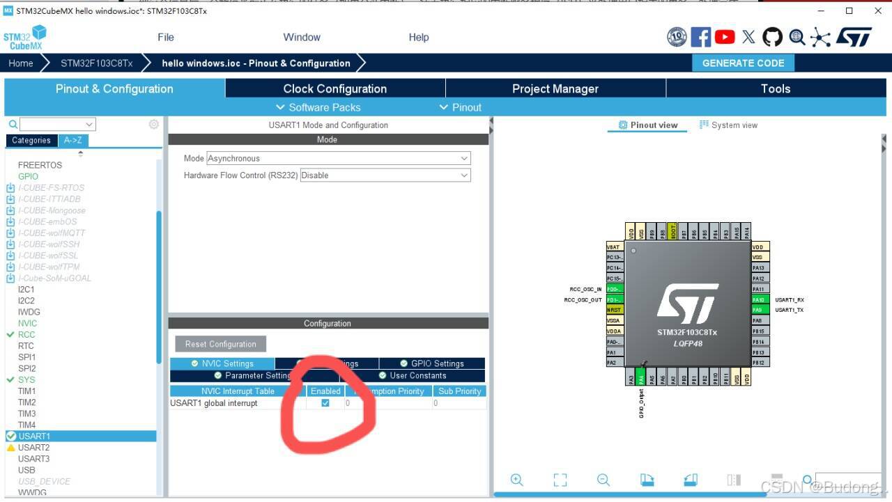 STM32 汇编程序——串口输出 Hello world_stm32 hello world-CSDN博客