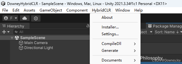 【Unity3D热更新项目】HybridCLR快速上手-CSDN博客