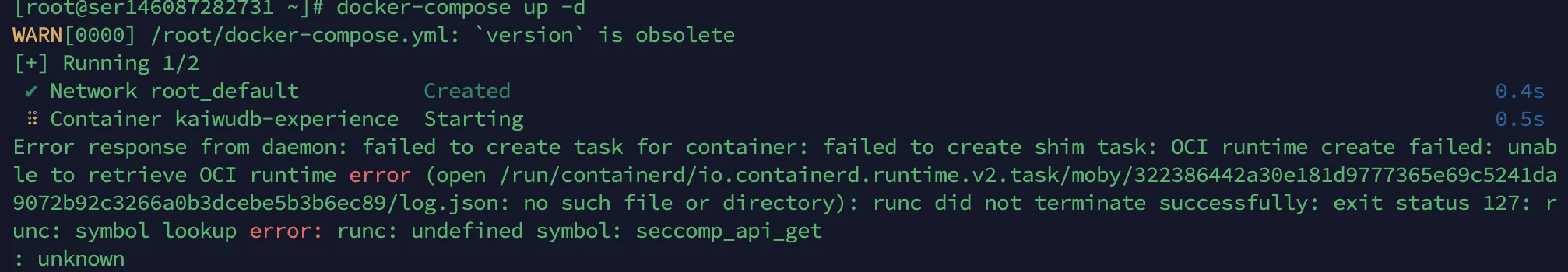 【KWDB 创作者计划】_在 CentOS 云服务中通过 Docker 安装 KWDB数据库-CSDN博客