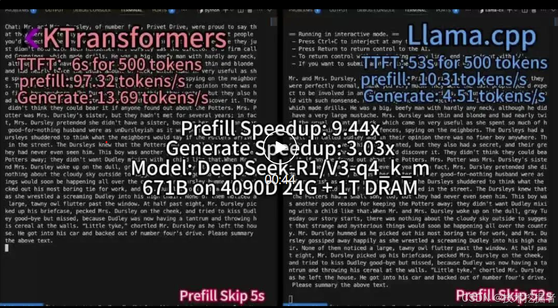4090单卡部署671B DeepSeek，本地部署“成本骤降32倍”，助力R1真正落地「中小企业」中！_ktransformers本地部署-CSDN博客