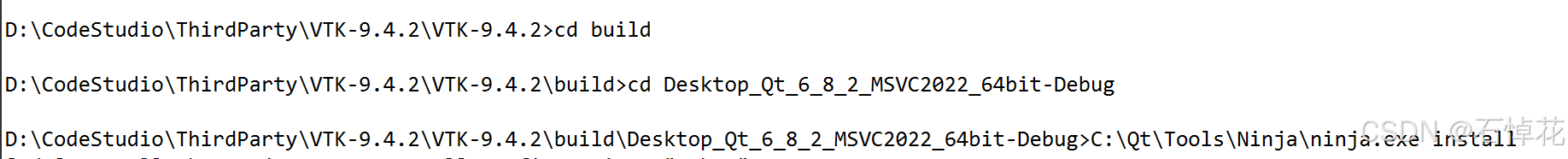 QT Creator(MSVC2022)从源码编译和使用VTK 9.4.2_mingw编译vtk-CSDN博客