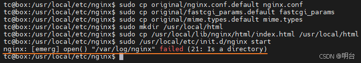 安装Tiny Core Linux 和 部署nginx-CSDN博客
