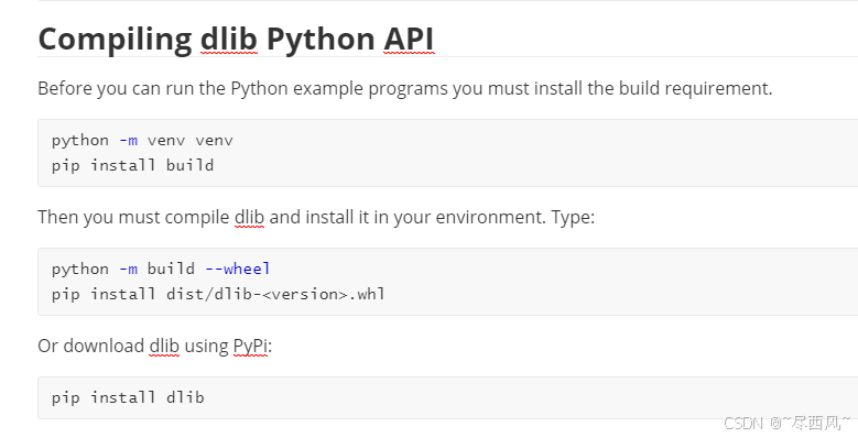 window pip 安装 dlib_pip install dlib-CSDN博客