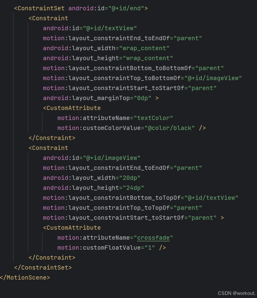 Andorid-Motionlayout 简单理解和学会使用_android motionlayout-CSDN博客