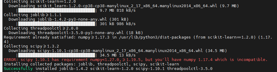 ubuntu 安装 scikit learn 的工程-CSDN博客