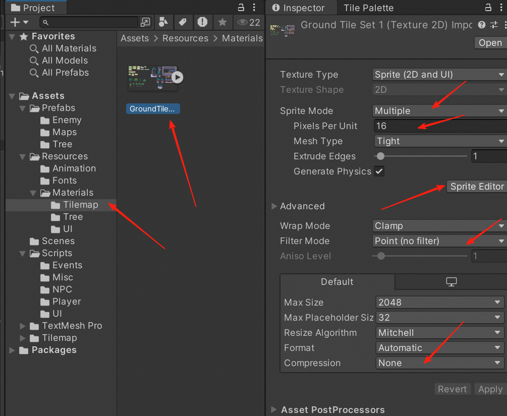 Aseprite工具入门教程5之Tilemap地图_tilemap palette-CSDN博客