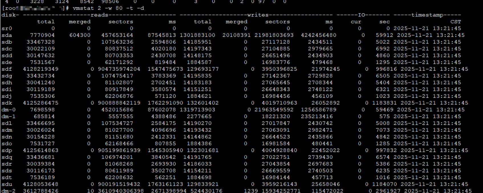 [LINUX]vmstat 性能检测与故障诊断工具_vmstat 2 wa-CSDN博客