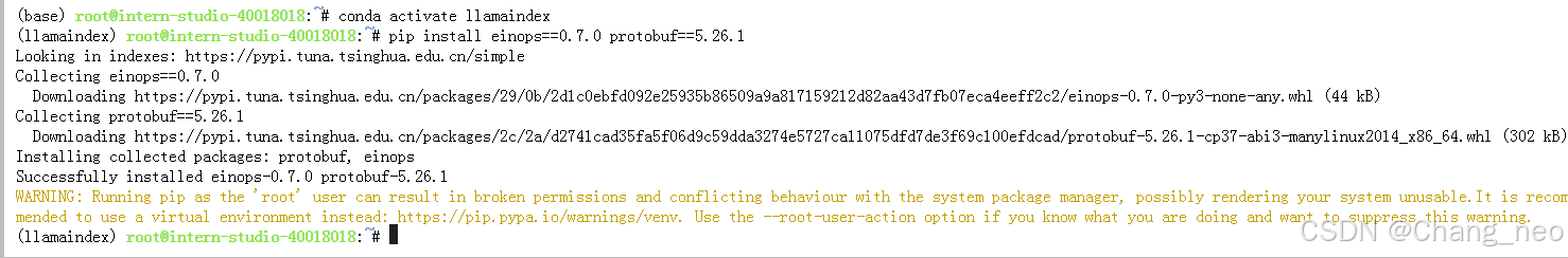 InternLM Camp4 L1G400 InternLM + LlamaIndex RAG 实践-CSDN博客