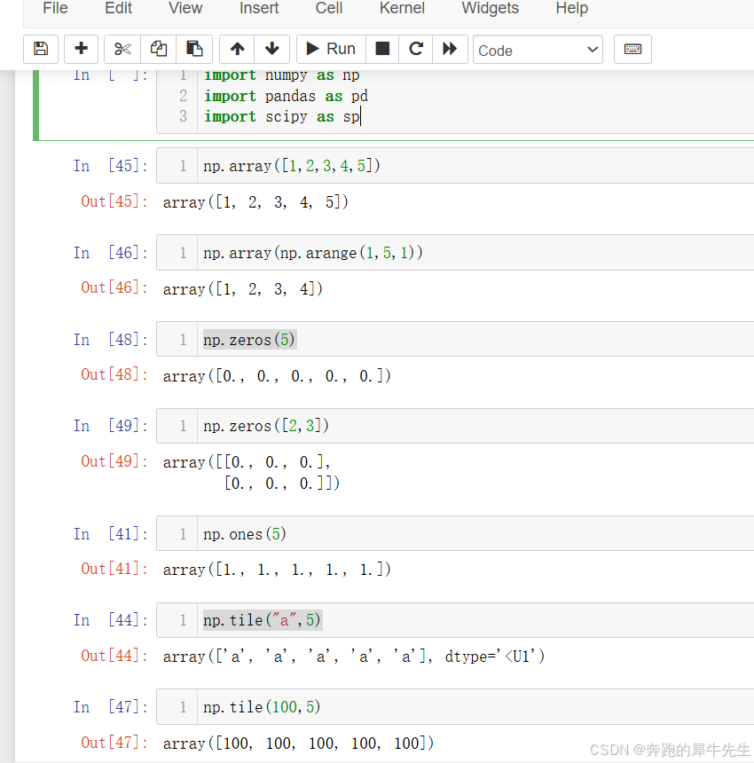 【小白学机器学习32】 大数定律python基础回顾：基础语法，列表list, 数组np.array(), 以及 pd.Series() 和pd.Dataframe()_python list ...
