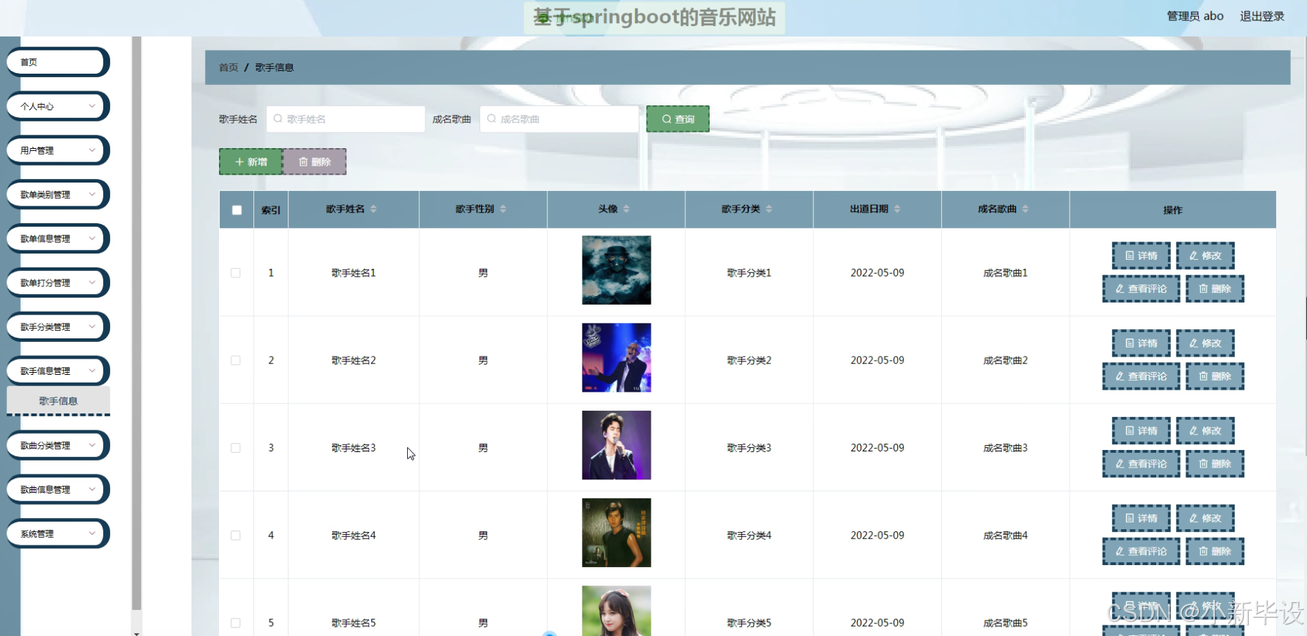 Java计算机毕业设计基于springboot的音乐网站(开题程序论文)基于springboot的智能音乐播放平台的设计与实现开题报告