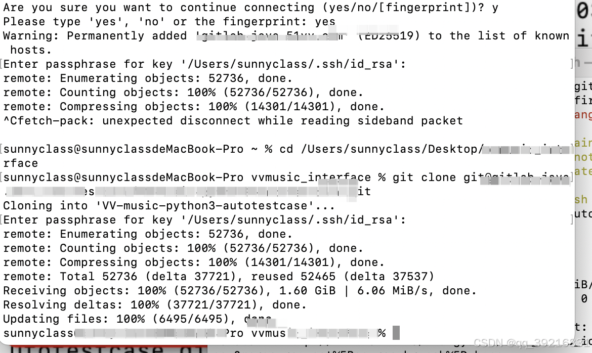 从git上克隆文件克隆不下来代码提示could Not Resolve Hostname（mac）mac Git Clone失败 Csdn博客