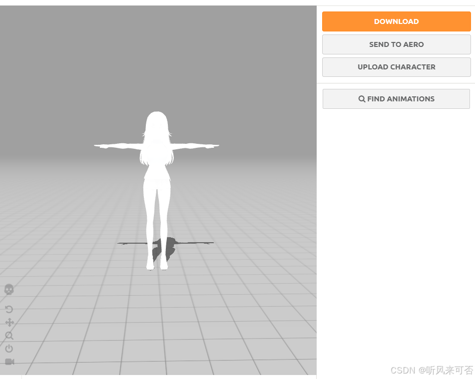 用vrm模型导入unity并使用mixamo网站动画-CSDN博客