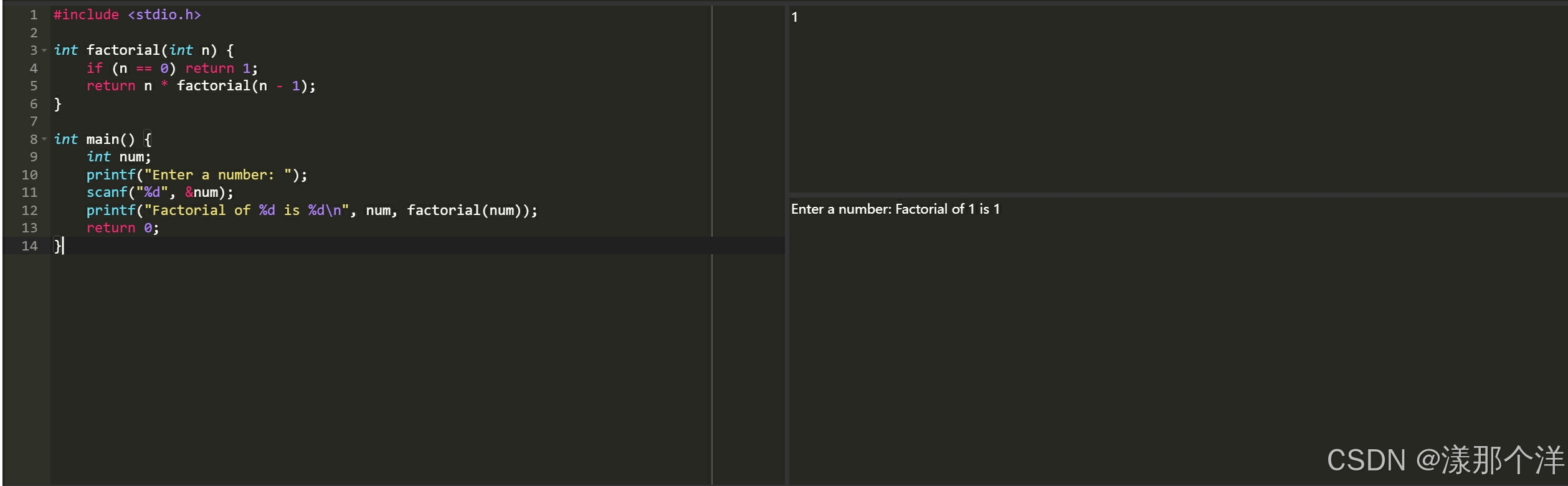 C语言经典例题详解（二)_#include"stdio.h" int main() int num,k; k=0; print-CSDN博客