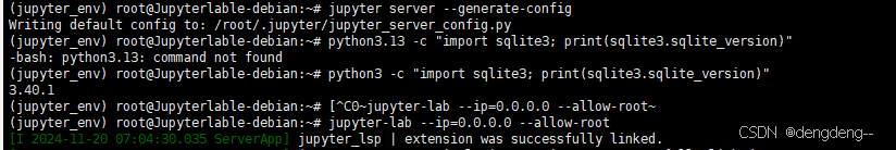 部署Jupyterlab_pip install jupyterlab-CSDN博客