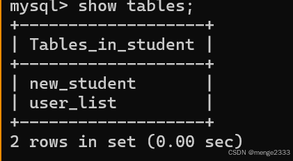 MySQL练习一（1、创建 student 数据库，该数据库的默认字符集为 gbk，默认的校对规则为 gbk_chinese_ci2……）-CSDN博客