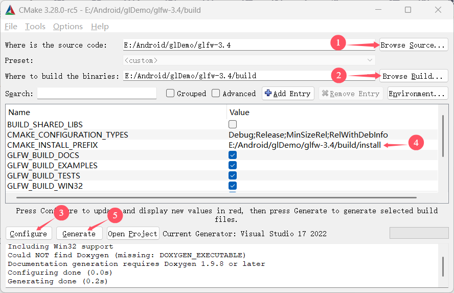 【OpenGL ES】Windows上OpenGL环境搭建_windows opengl-CSDN博客