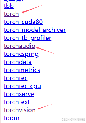 离线安装torch+torchvision+torchaudio（Windows+cu111）_pip install torch==1.9.0+cu111 torchvision==0.10 ...