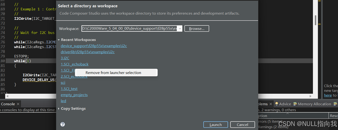 CCS 切换深色主题_移除workstation_报错Invalid_project_description_ccs invalid project description-CSDN博客