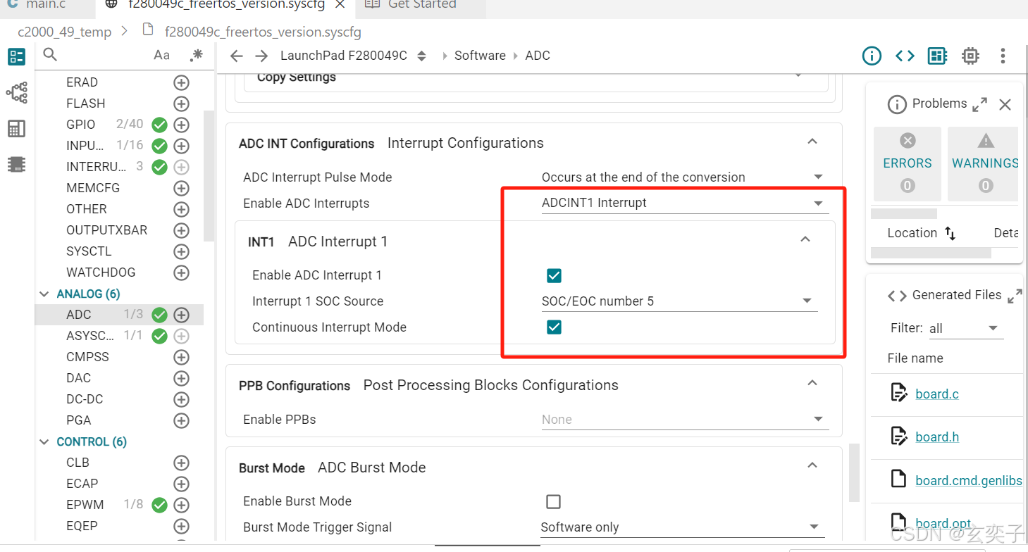 F280049C学习笔记之ADC-CSDN博客