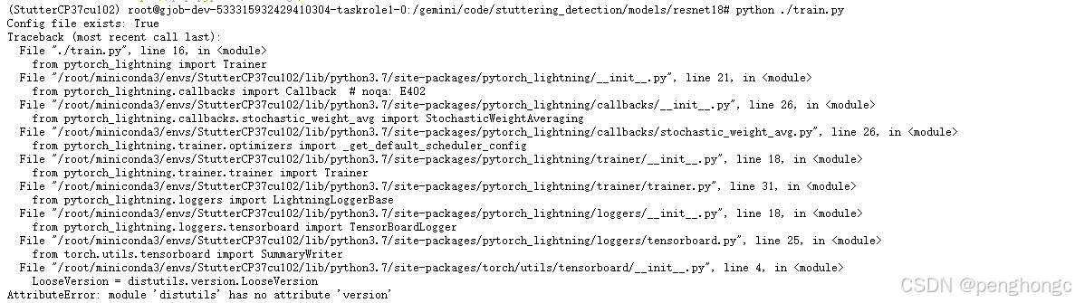 AttributeError: moduledistutils,has no attribute ‘version‘_attributeerror: module 'distutils ...