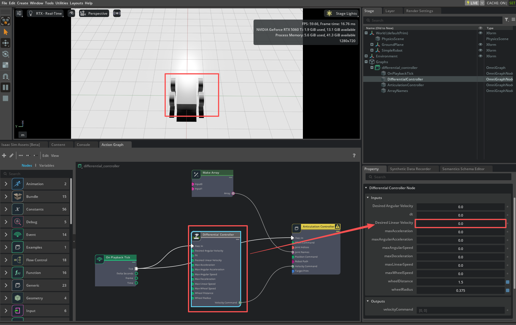 [Isaac Sim4.5]在Isaac Sim中模拟你的第一个机器人_isaacsim怎么加载麦克纳姆轮模型-CSDN博客
