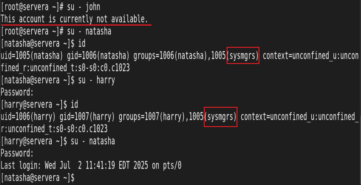 RHCSA认证题解_rhcsa题目-CSDN博客