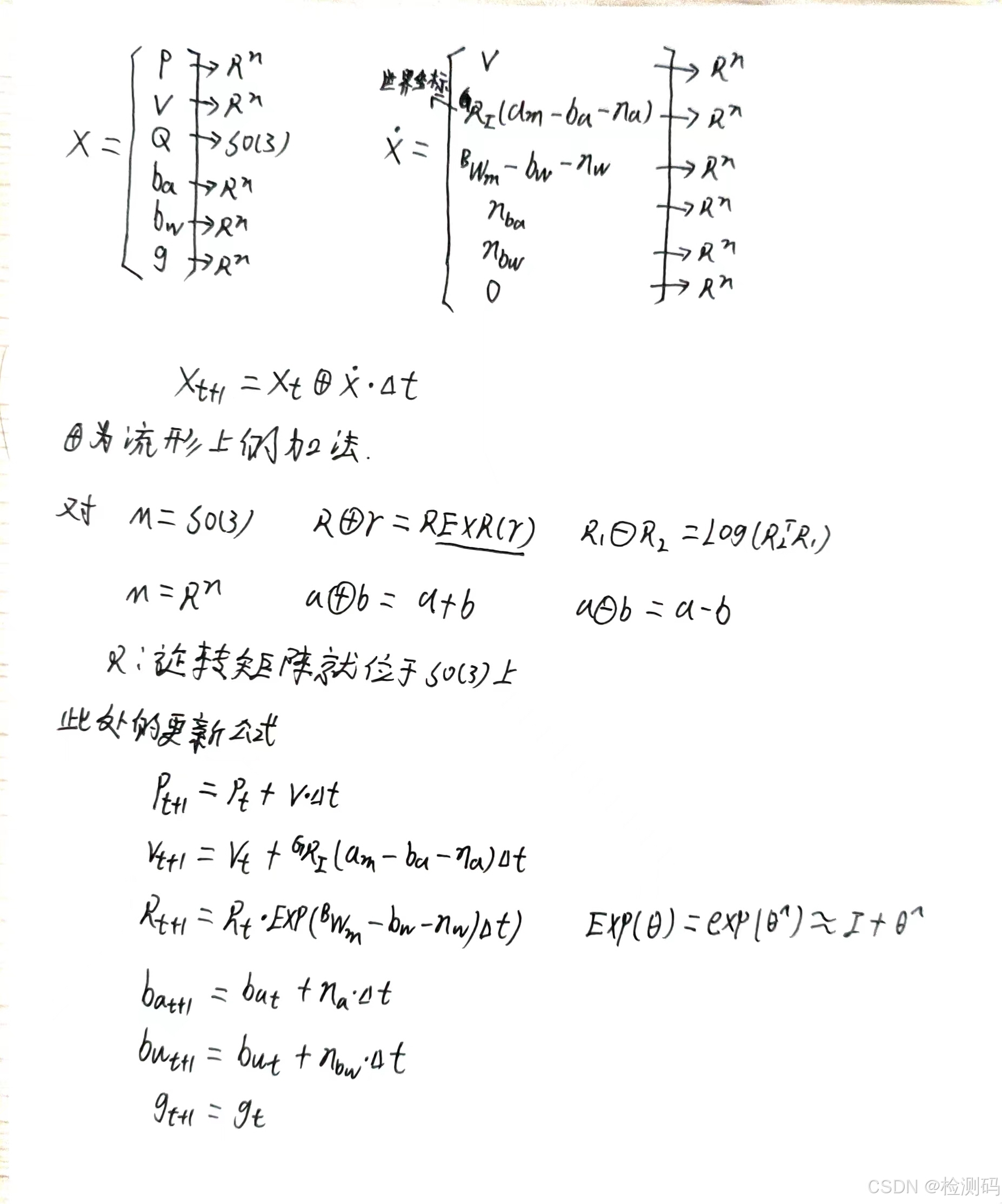 基于流行的LIO公式推导_point-lio 公式推导-CSDN博客