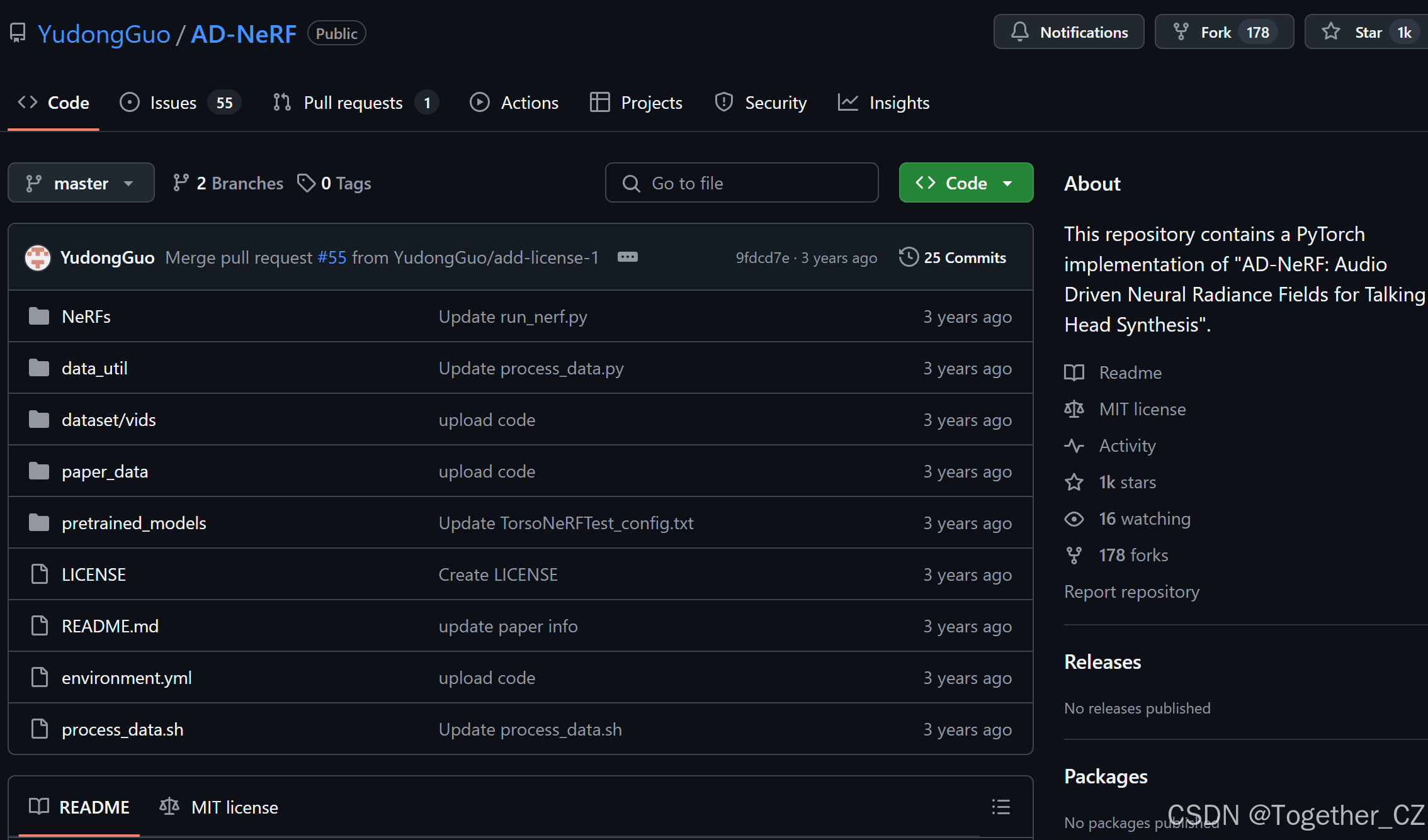 AD-NeRF: Audio Driven Neural Radiance Fields for Talking Head Synthesis——音频驱动的神经辐射场用于说话头合成-CSDN博客