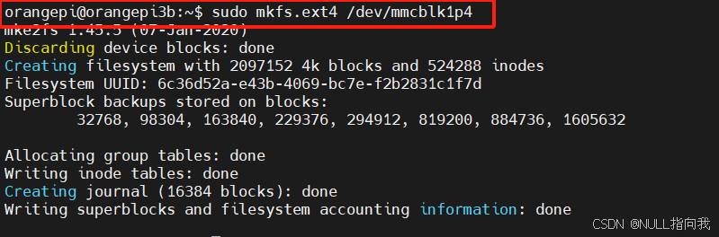 香橙派3B学习笔记4：(有问题！别学！)Linux文件系统分区_A/B系统分区_the filesystem size (according to the superblock)i-CSDN博客