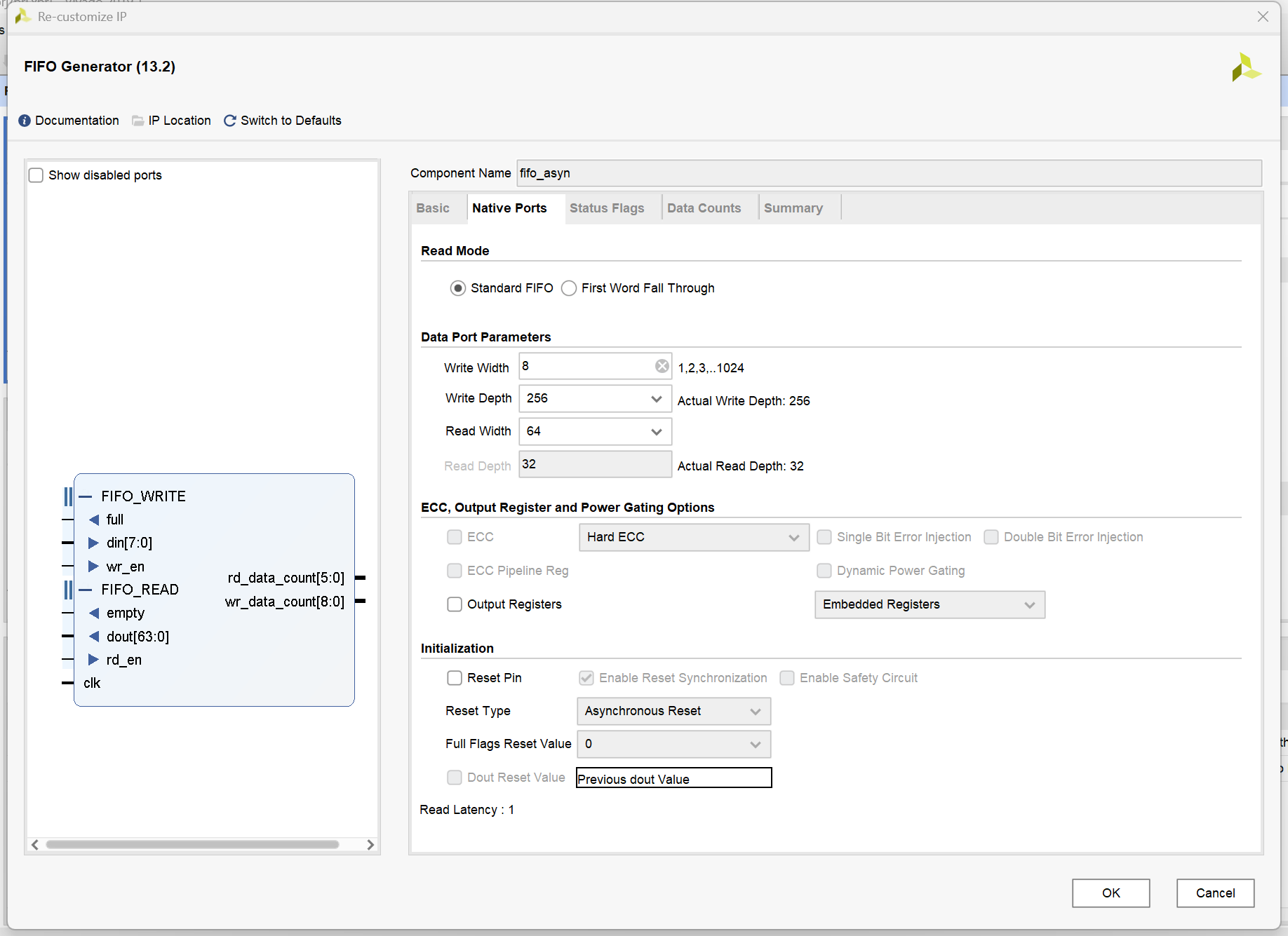 vivado学习（2）-- FIFO ip核的使用_vivado fifo read data count-CSDN博客