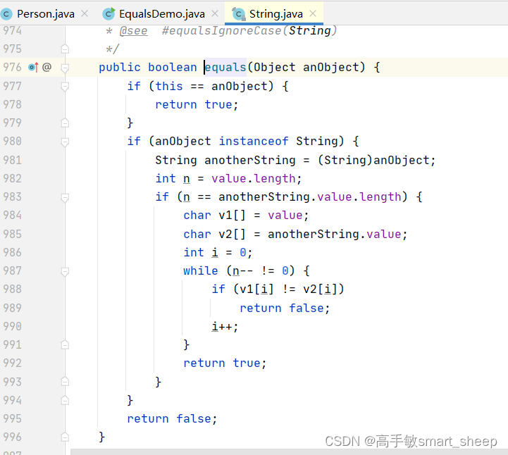 双等号(==)和equals的区别-CSDN博客