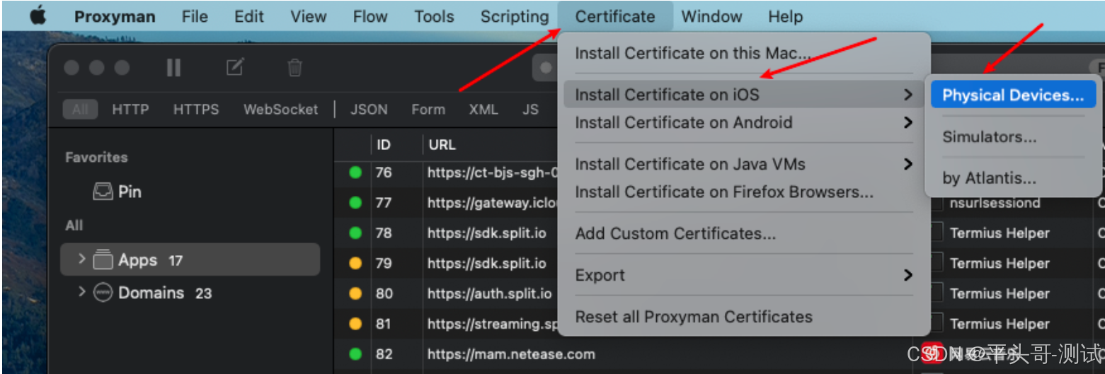 第一：ProxyMan抓包-工具安装和证书设置-CSDN博客