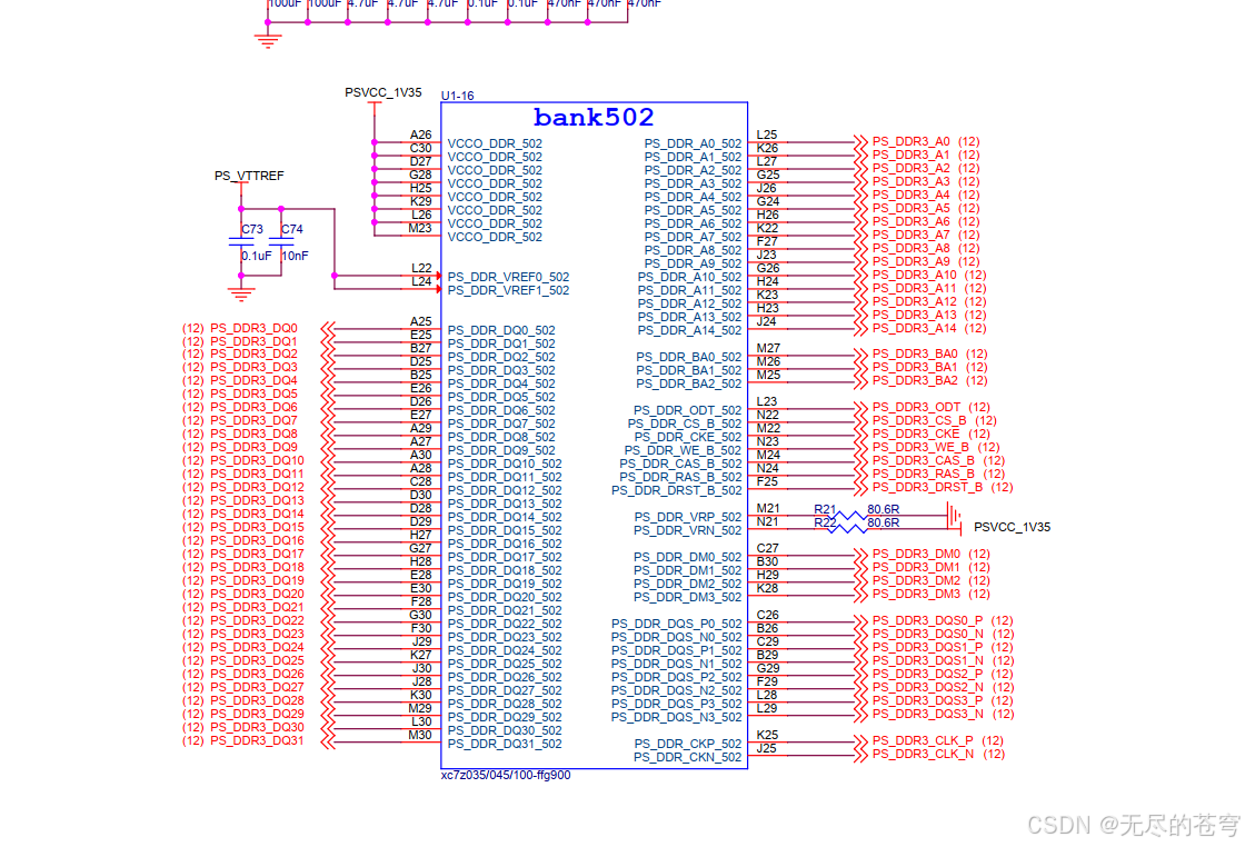 自制ZYNQ核心板-关于DDR部分——FPGA学习笔记30_野火zynq7020中ddr3的引脚配置-CSDN博客
