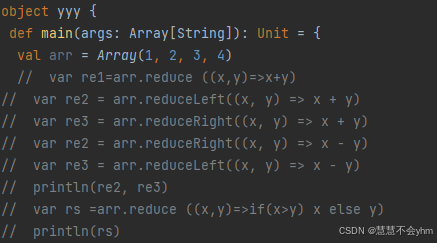 Scala高阶函数（reduce，reduceleft和fold）_flod reduce-CSDN博客