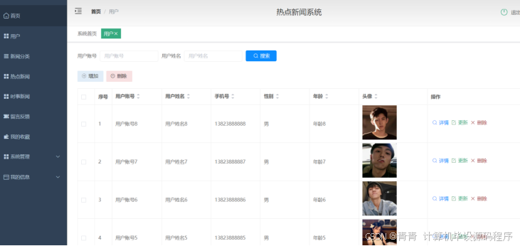 计算机毕业设计springboot热点新闻系统 基于spring Boot的实时新闻推送平台设计与实现 Spring Boot框架下的新闻热点管理系统开发实时新闻热点系统与实现 Csdn博客