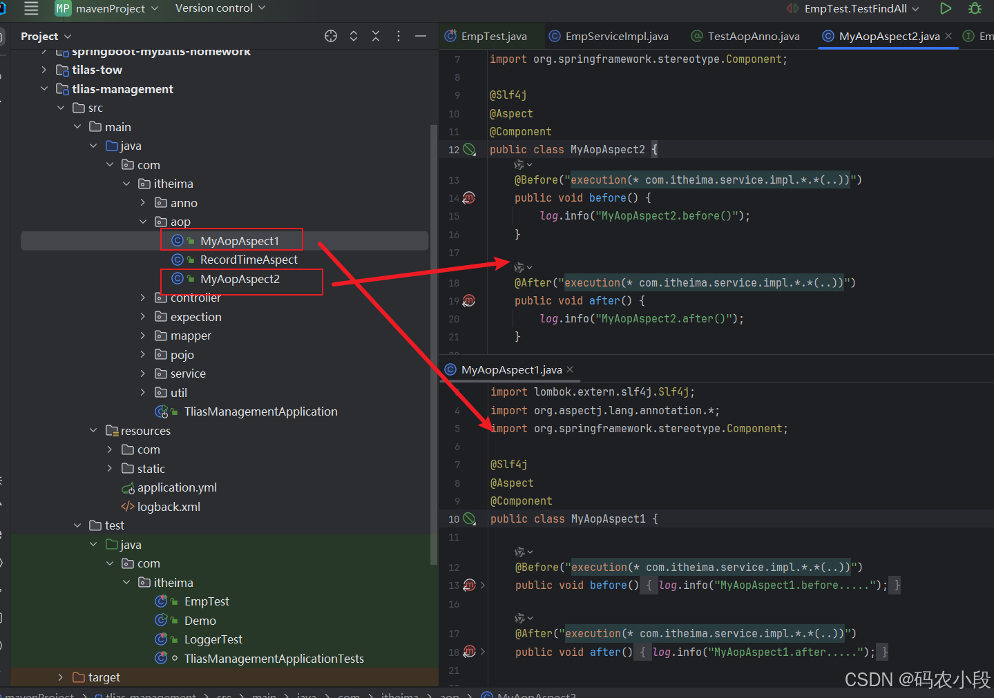 JavaAop面向切面编程_java面向切面编程-CSDN博客