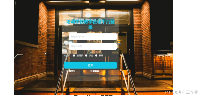 ssm222培训学校教学管理平台+vue(文档+源码)_kaic-CSDN博客