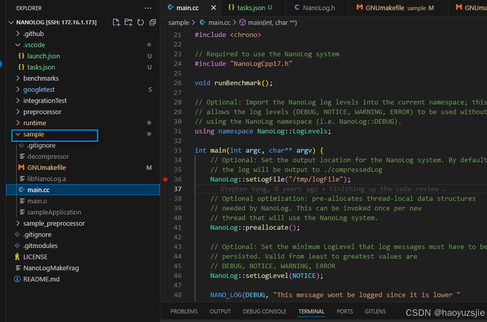 NanoLog起步笔记-2-下载代码和单步跟踪-CSDN博客