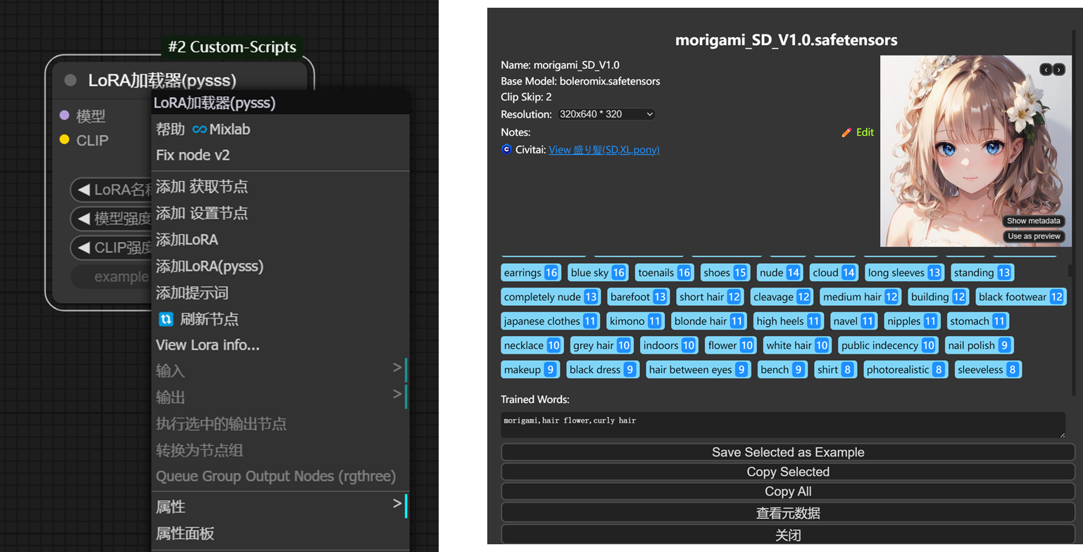 【ComfyUI专栏】ComfyUI 引用Lora_comfyui 加载lora-CSDN博客