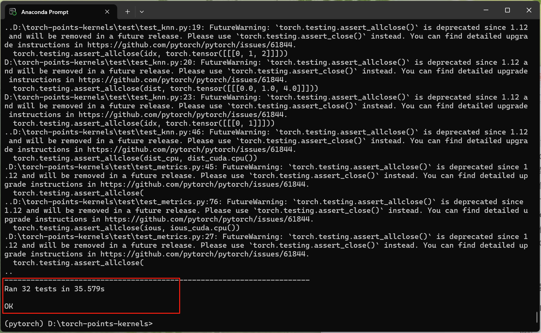 no module named ‘torch_points_ kernels. points_ cpu‘_building wheel for torch-points-kernels ...