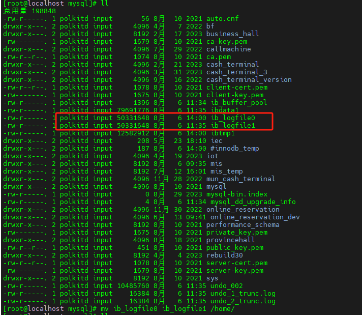 docker启动mysql后报 [ERROR] InnoDB: Unsupported redo log format. The redo log was created with MySQL ...