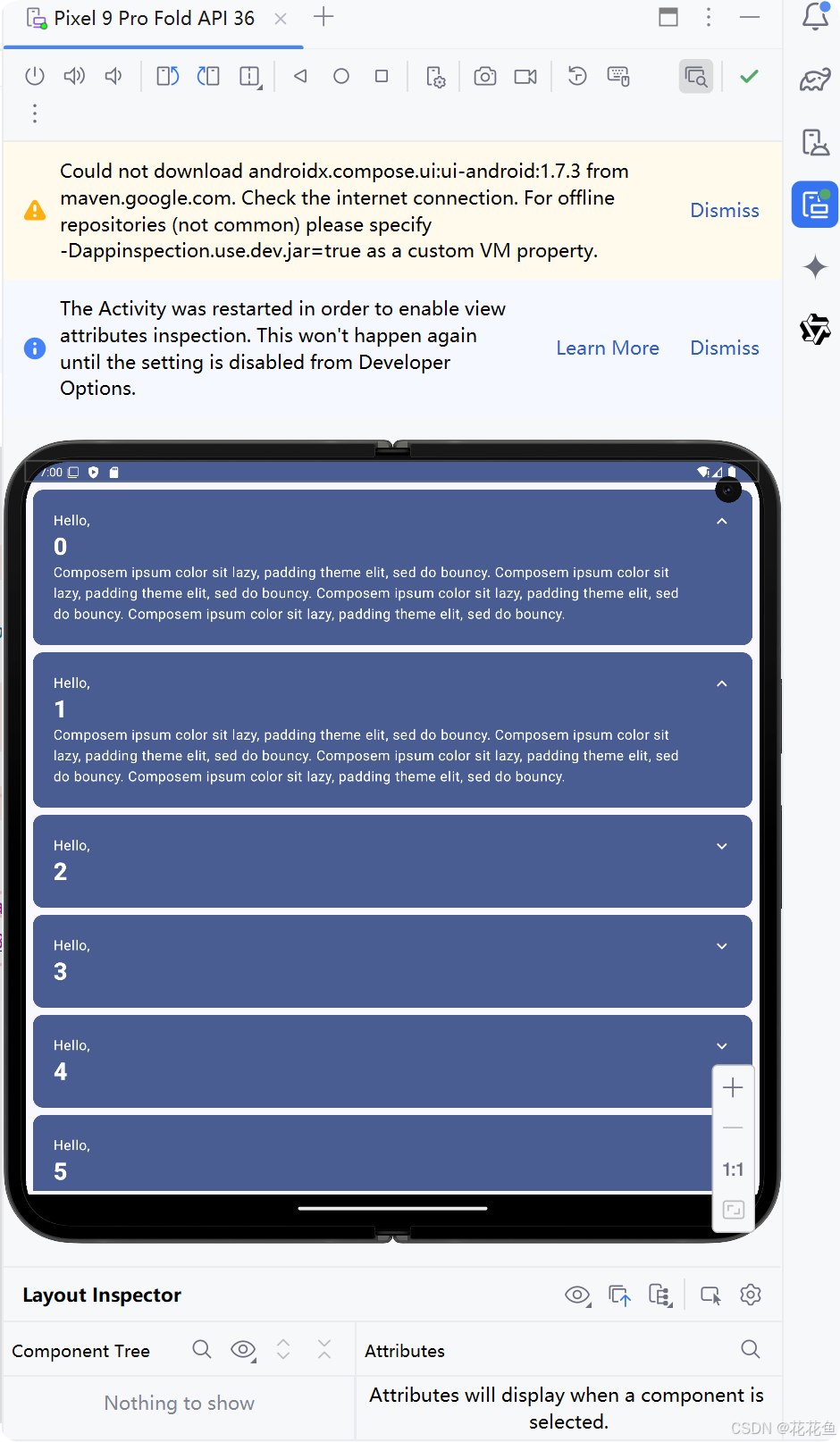android studio 创建一个新的Device的详细过程，用于测试app，这里我们选择折叠屏，然后看一下是不是兼容。_android studio create device-CSDN博客