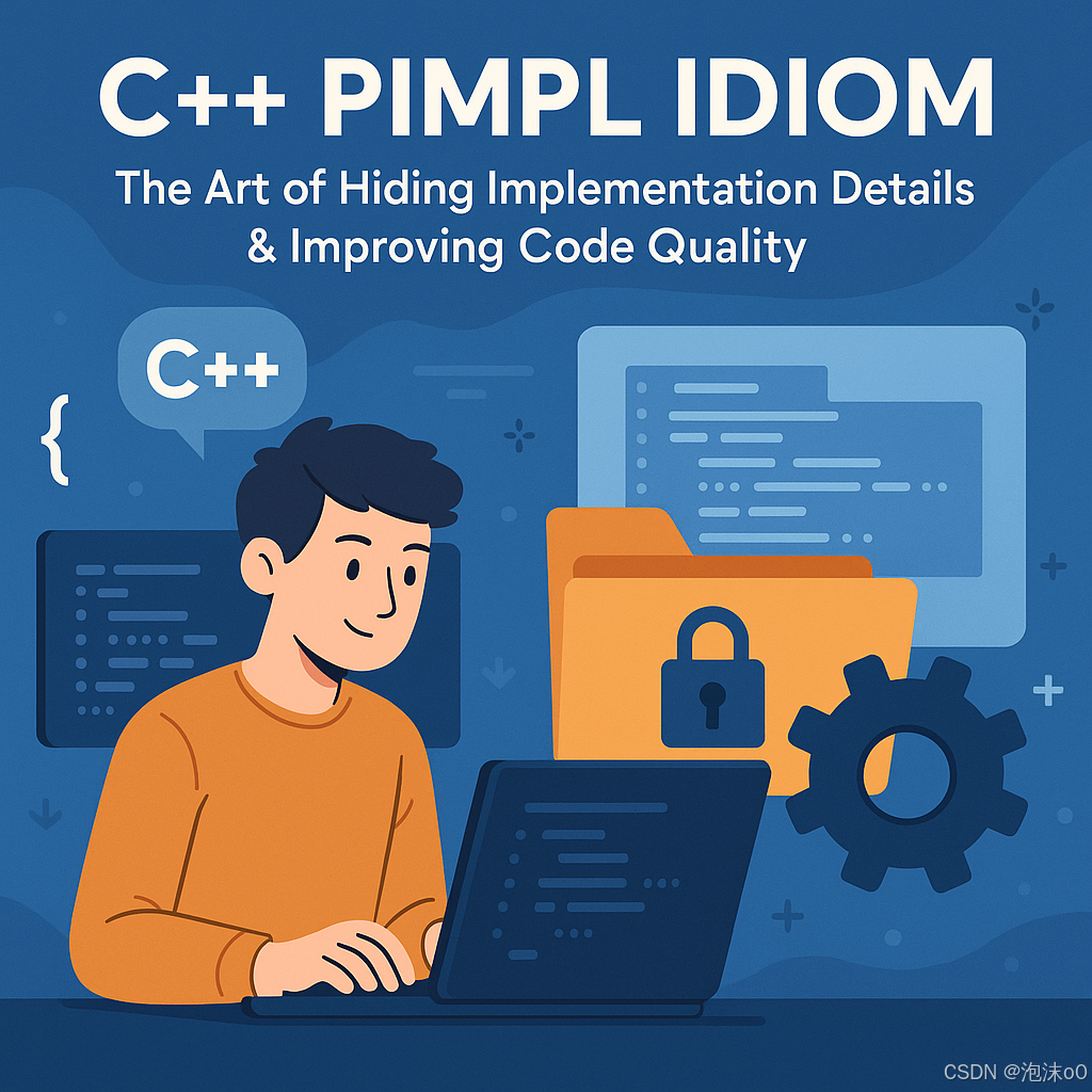 【C++ 设计 模式】C++ Pimpl 模式：隐藏实现细节与提升代码质量的艺术-CSDN博客