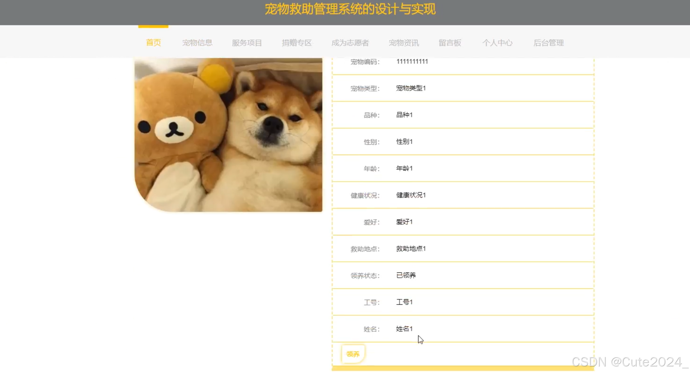 Springboot宠物救助管理系统的设计与实现466mt（程序源码数据库调试部署开发环境） Csdn博客