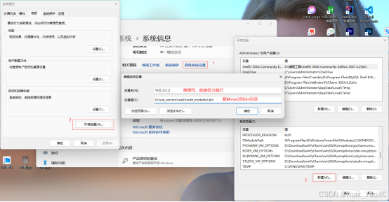 vue2和vue3共存在一个系统，并分别创建对应项目，使用vue-cli 5.0.8版本创建vue2项目_电脑同时安装vue2和vue3-CSDN博客